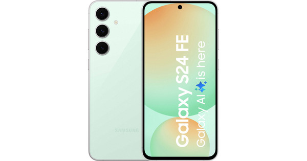 Samsung Galaxy S24 FE 128GB Groen 5G - Coolblue - Voor 23.59u, morgen ...
