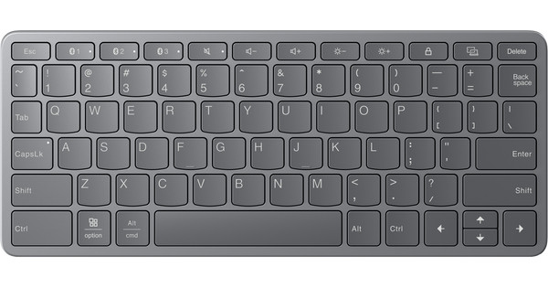 Lenovo Multi-Device Wireless Keyboard QWERTY - Coolblue - Before 23:59 ...