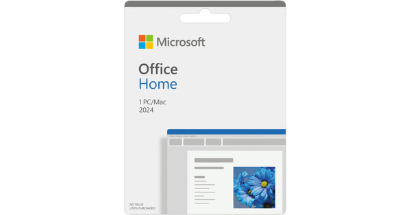 Microsoft Office Home 2024 EN - Coolblue - Before 23:59, delivered tomorrow
