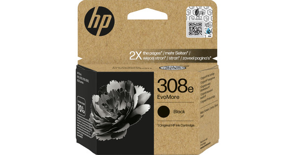 HP 308 XL Cartridge Zwart - Coolblue - Voor 23.59u, morgen in huis
