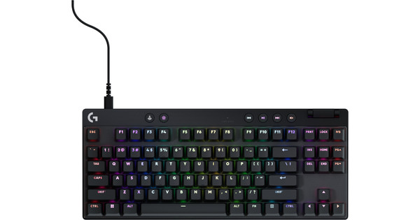 Logitech G Pro X TKL Rapid Gaming Keyboard Black QWERTY - Coolblue ...