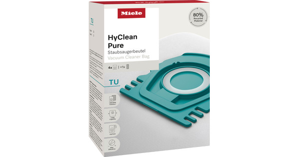 Miele TU HyClean Pure (4 stuks) - Coolblue - Voor 23.59u, morgen in huis