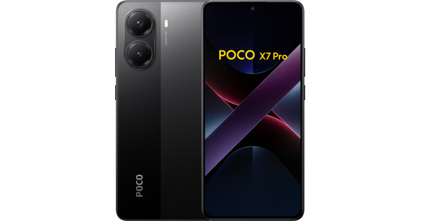 POCO X7 Pro 256GB 8GB RAM Zwart 5G - Coolblue - Voor 23.59u, morgen in huis
