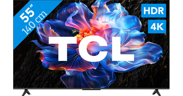 TCL 55" Led P61K 4K (2025) - Coolblue - Voor 23.59u, morgen in huis