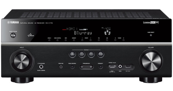Yamaha RX-V775 Zwart - Coolblue - Voor 23.59u, morgen in huis