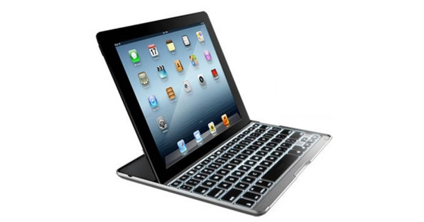 ZAGGkeys PROplus Ultrathin Bluetooth keyboard iPad 2/3/4 Qwerty ...