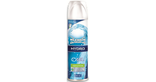 Wilkinson Sword Hydro Gel Sensitive 240ml - Coolblue - Voor 23.59u ...