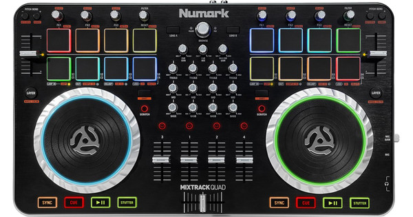 Numark Mixtrack Quad - Coolblue - Voor 23.59u, morgen in huis