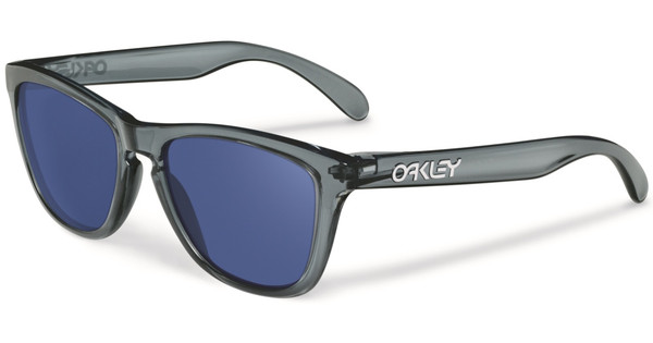 Oakley Frogskin Crystal Black/Ice Iridium - Coolblue - Voor 23.59u ...
