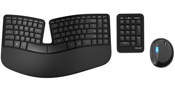 Microsoft Sculpt Ergonomic Keyboard and Mouse QWERTY - Coolblue ...