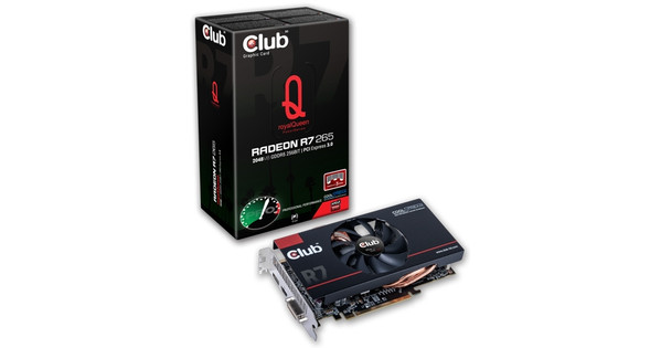 Club 3D Radeon R7 265 royalQueen - Coolblue - Voor 23.59u, morgen in huis