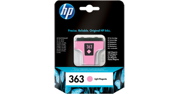 HP 363 Cartridge Lichtmagenta (C8775EE) - Coolblue - Voor 23.59u ...