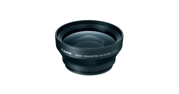Canon WC-DC58A Groothoekconverter S5 - Coolblue - Voor 23.59u, morgen ...
