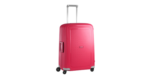 Samsonite S'Cure Spinner 69cm Bright Pink - Coolblue - Voor 23.59u ...