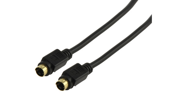 Valueline S-video kabel 2 meter - Coolblue - Voor 23.59u, morgen in huis
