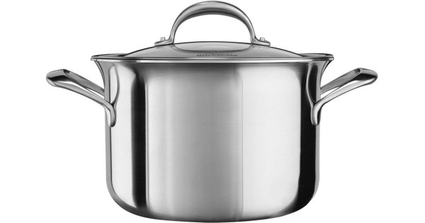 KitchenAid Hoge Kookpan RVS 24 cm - Coolblue - Voor 23.59u, morgen in huis