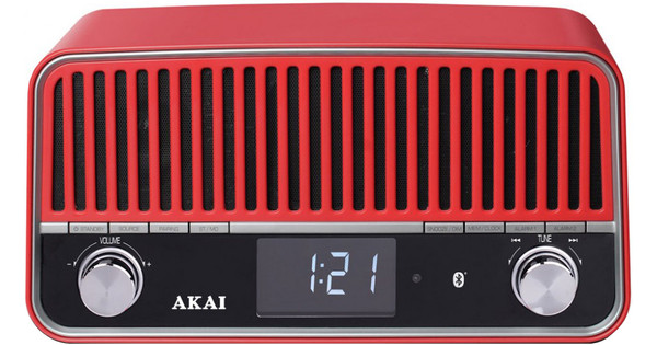 Akai APR500 rood - Coolblue - Voor 23.59u, morgen in huis