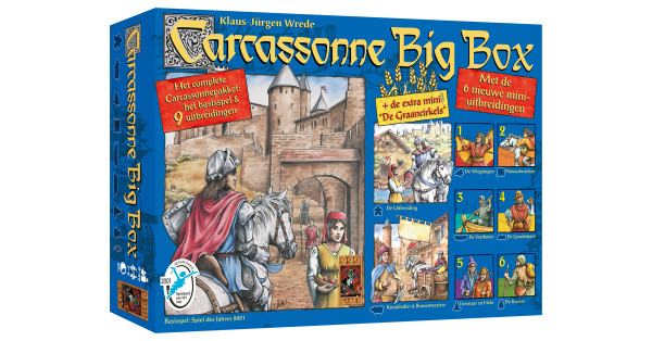Carcassonne Big Box 2012 - Coolblue - Voor 23.59u, morgen in huis