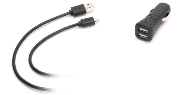Griffin PowerJolt Micro USB Autolader Dual USB - Coolblue - Voor 23.59u ...