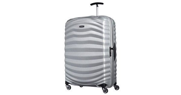 Samsonite Lite-Shock Spinner 75 cm Silver - Coolblue - Voor 23.59u ...