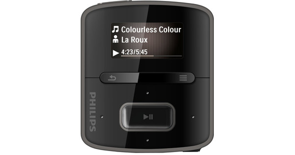 Philips GoGear Raga 2GB Zwart - Coolblue - Voor 23.59u, morgen in huis