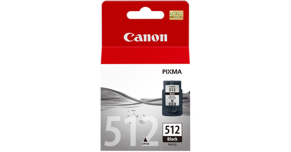 Canon PG-512 Large Black Ink Cartridge (zwart) (2969B001) - Coolblue ...