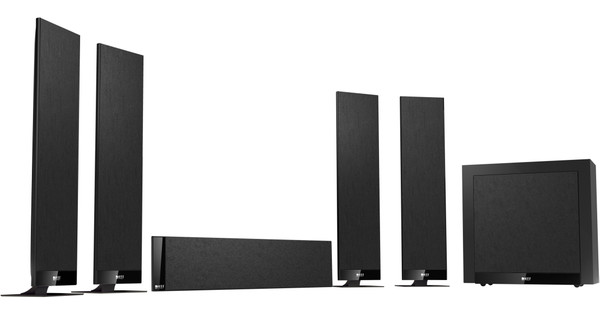 KEF T305 Zwart (set) - Coolblue - Voor 23.59u, morgen in huis