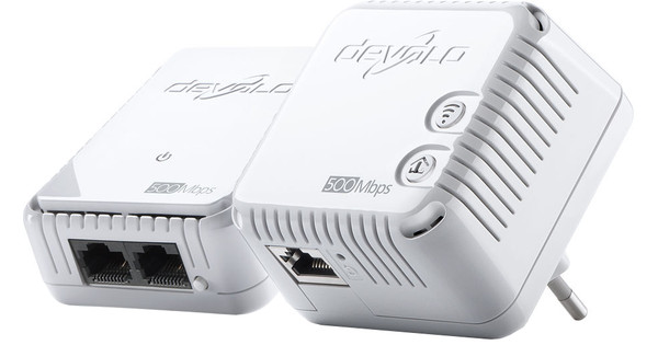 Devolo dLAN 500 WiFi 500 Mbps 2 adapters - Coolblue - Voor 23.59u ...