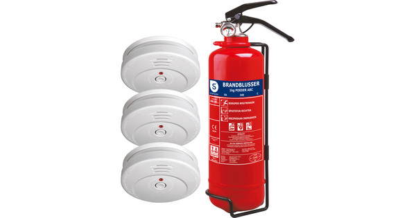 Smartwares Brandbeveiligingsset Basic - Coolblue - Voor 23.59u, morgen ...
