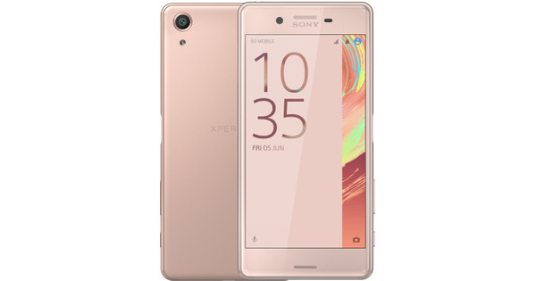 Sony Xperia X Performance Rose Gold - Coolblue - Voor 23.59u, morgen in ...