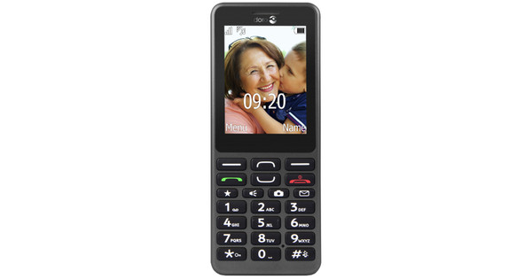 Doro PhoneEasy 509 Zwart - Mobiele telefoons - Coolblue