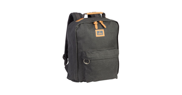 Nomad Clay Waxed Canvas 18L Black - Coolblue - Voor 23.59u, morgen in huis