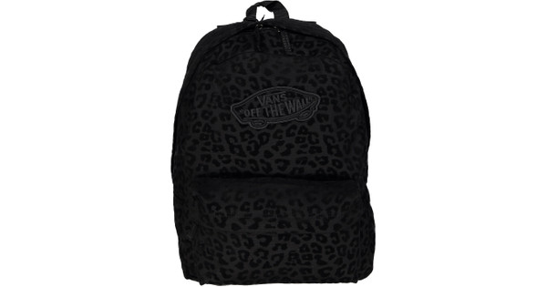 Vans Realm Backpack Leopard Black/Black - Coolblue - Voor 23.59u ...