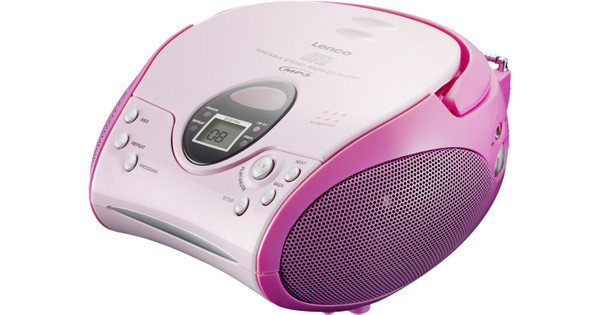 Lenco SCD-24 Roze - Coolblue - Voor 23.59u, morgen in huis