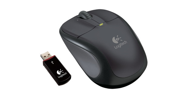 Logitech V220 Cordless Mouse Black - Coolblue - Voor 23.59u, morgen in huis