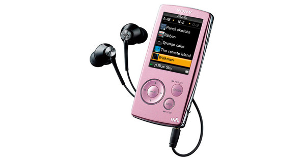 Sony NWZ-A816 4GB Pink - Coolblue - Voor 23.59u, morgen in huis