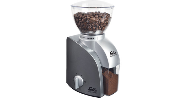 Solis Scala 166 Silver Dust Coffee Grinder - Coolblue - Before 23:59 ...