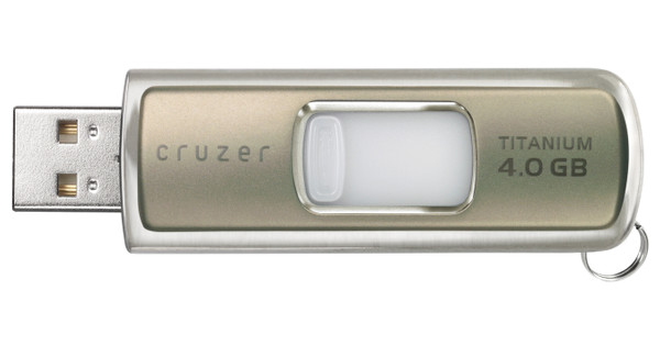 Sandisk Cruzer Titanium U3 4 GB + ReadyBoost USB-stick - Coolblue ...