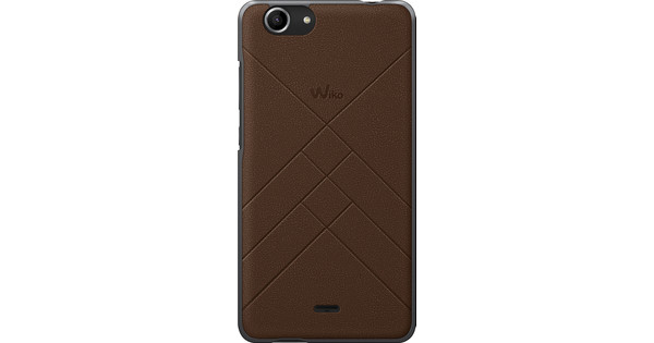 Wiko Pulp Fab 4G Cover Bruin - Coolblue - Voor 23.59u, morgen in huis