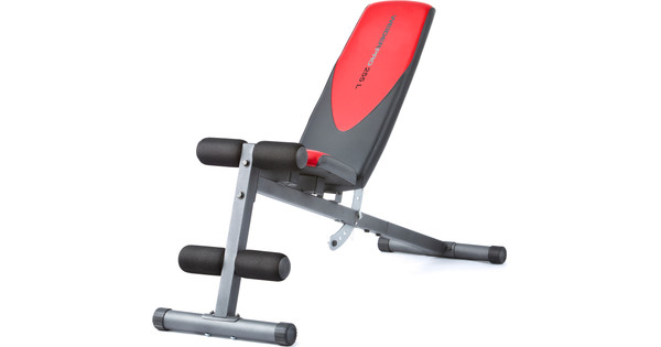 Weider Pro 255 L Utility Bench - Coolblue - Voor 23.59u, morgen in huis