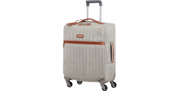 Samsonite Lite DLX Spinner 55 cm Ash Grey - Coolblue - Voor 23.59u ...