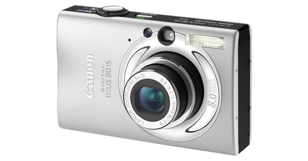 Canon IXUS 80 IS Classic Silver - Coolblue - Voor 23.59u, morgen in huis