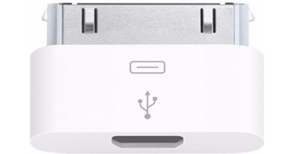 Apple iPhone 30 Pin to micro USB adapter - Coolblue - Voor 23.59u ...