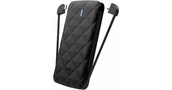 iWalk Duo Powerbank 3000 mAh Zwart - Coolblue - Voor 23.59u, morgen in huis