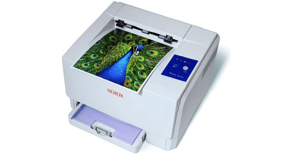 Xerox Phaser 6110 Colour Laser Printer - Coolblue - Voor 23.59u, morgen ...
