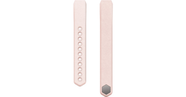 Fitbit Alta Polsband Leather Blush Pink - S - Coolblue - Voor 23.59u ...