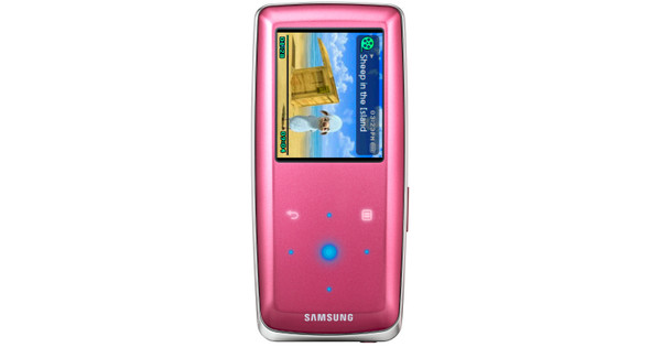 Samsung YP-S3 4 GB Pink - Coolblue - Voor 23.59u, morgen in huis
