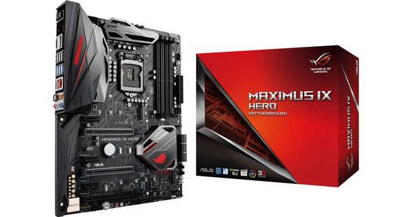 Asus ROG MAXIMUS IX HERO - Coolblue - Voor 23.59u, morgen in huis