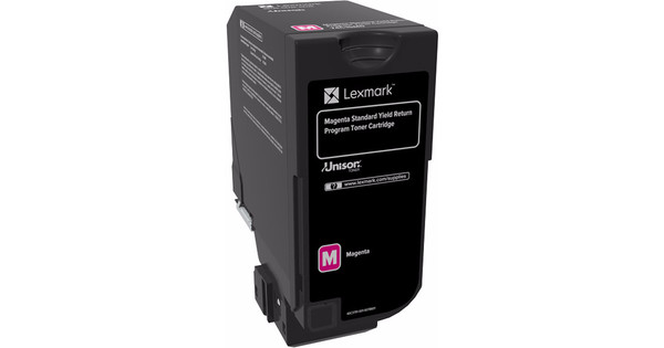 Lexmark C72x Magenta XL (74C2SM0) - Coolblue - Voor 23.59u, morgen in huis