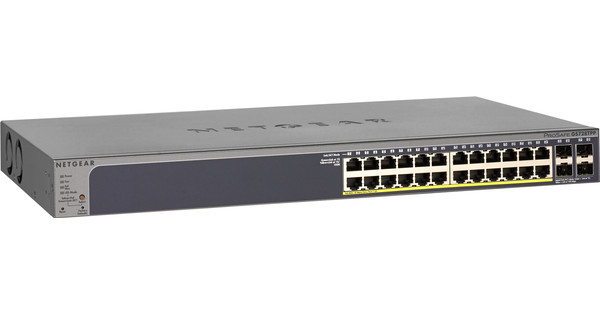Netgear GS728TPP - Coolblue - Voor 23.59u, morgen in huis
